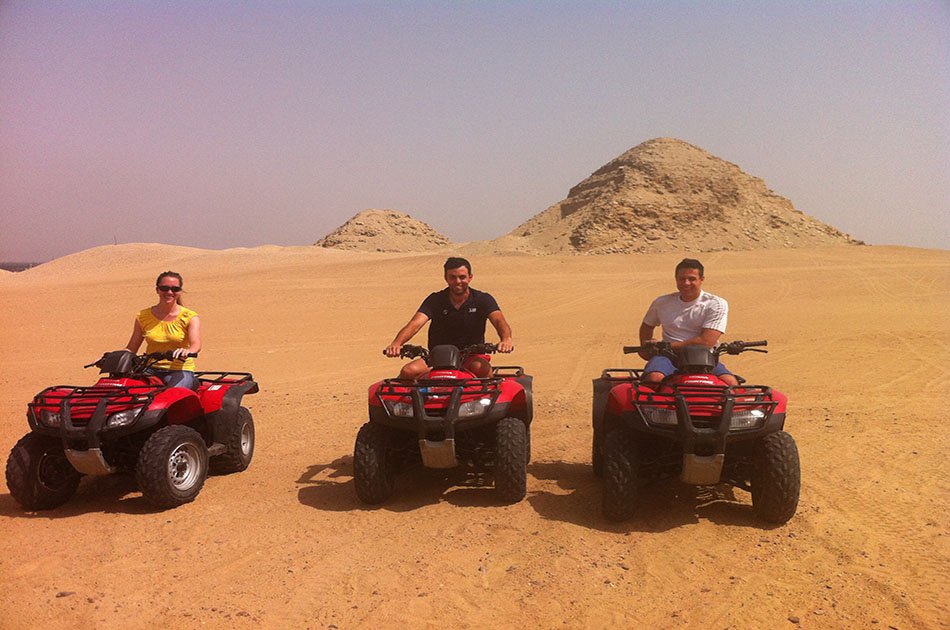 Desert Safari by Quad Bike Around Pyramids