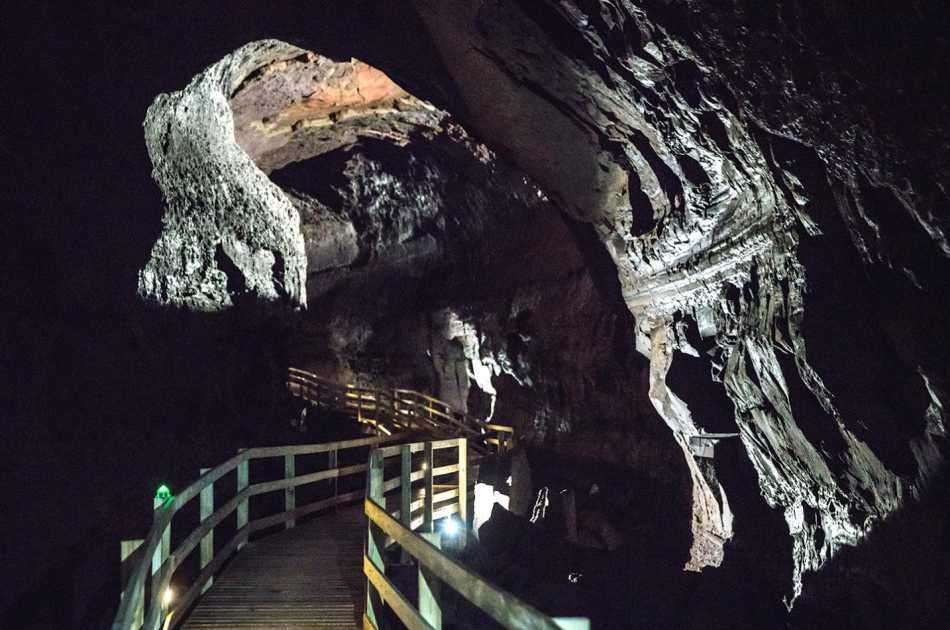 Lava Cave, Thermal Pool and Waterfalls