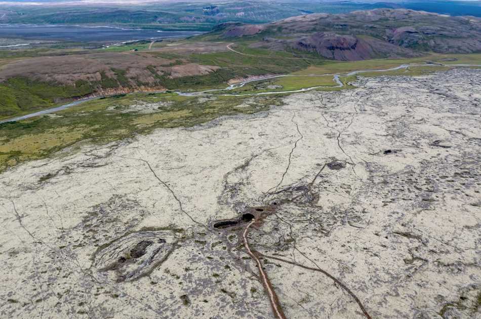Lava Cave, Thermal Pool and Waterfalls