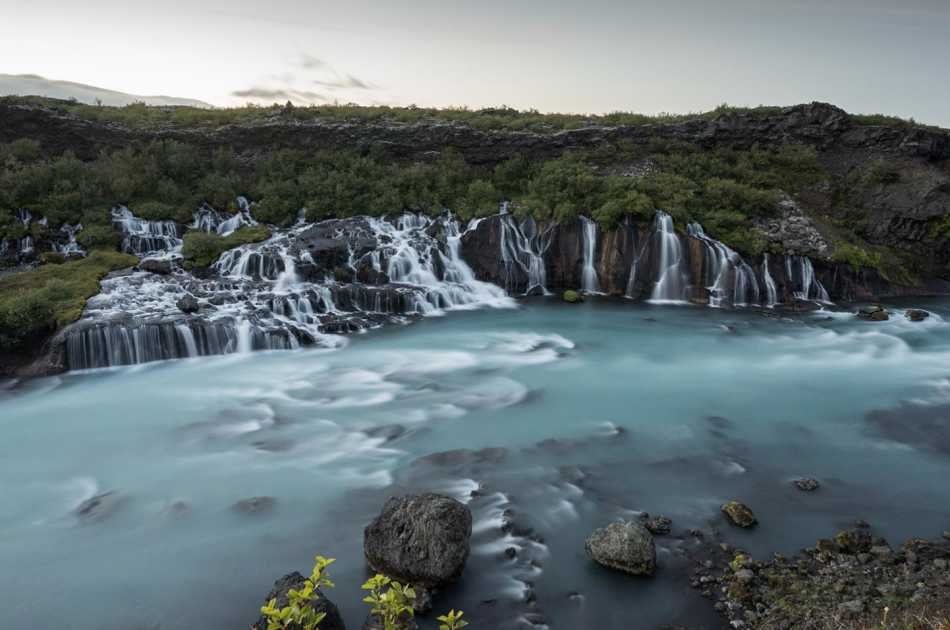 Lava Cave, Thermal Pool and Waterfalls