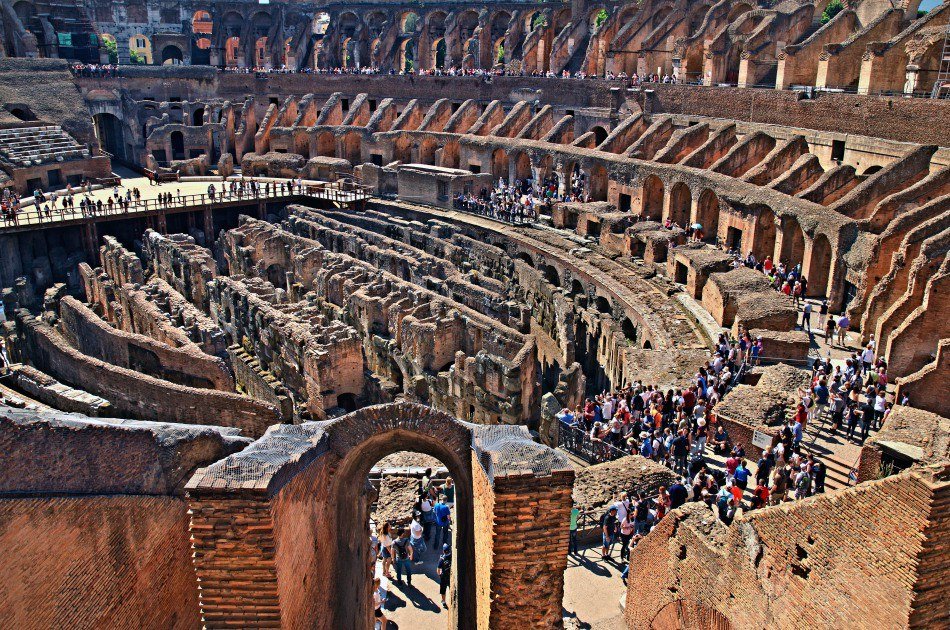 Colosseum Tour with Arena Access and Ancient Rome Group Tour