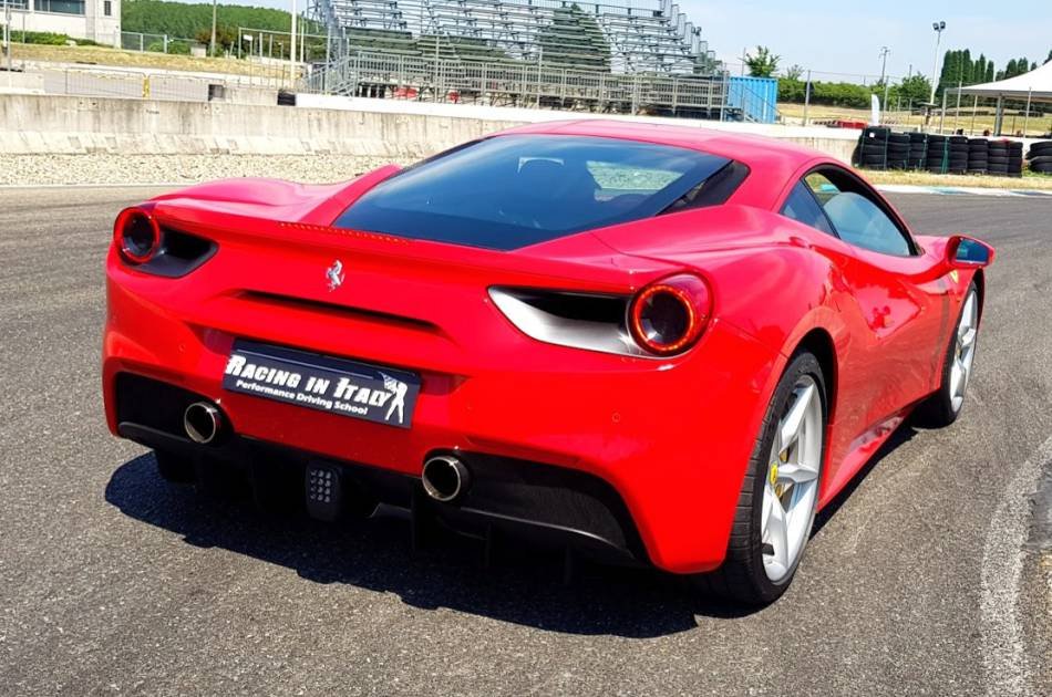 Street Test Drive a Ferrari California in Milan