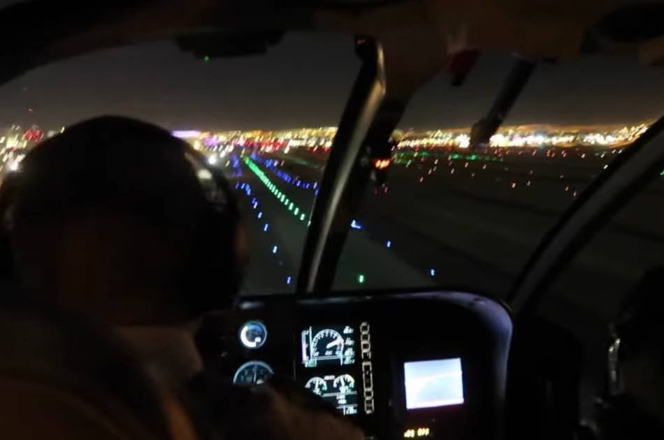 Helicopter Flight Over Las Vegas at Dusk Including Limousine Transfers